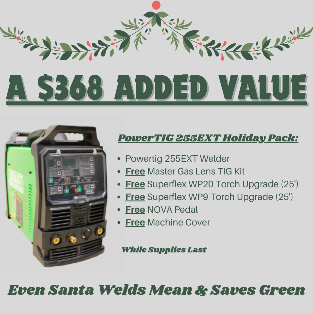 BUNDLE PACKAGE: POWERTIG 255EXT & WC375 & CART 375LF & NOVA KIT ...