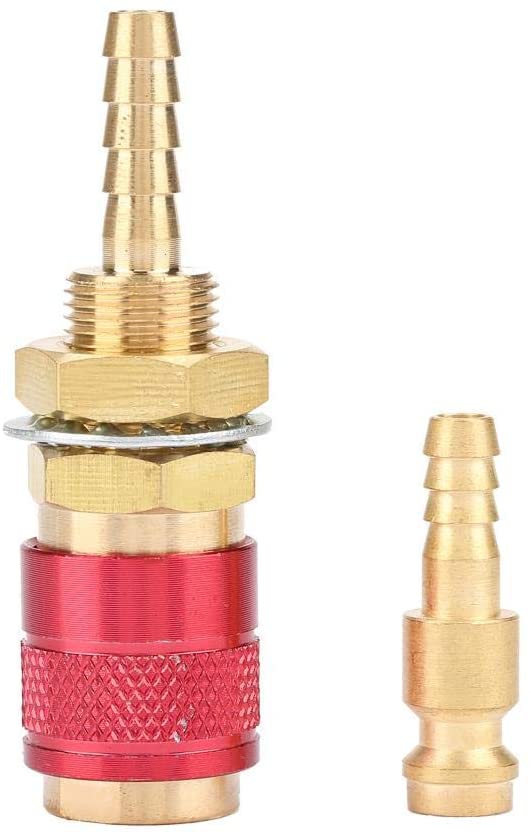 Red Water Quick Connect 9mm Lincoln® style: Set | Everlast Generators