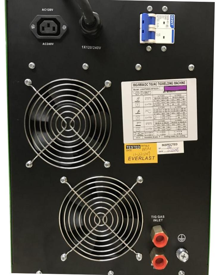Lightning MTS 225 with TIG Package | Everlast Generators