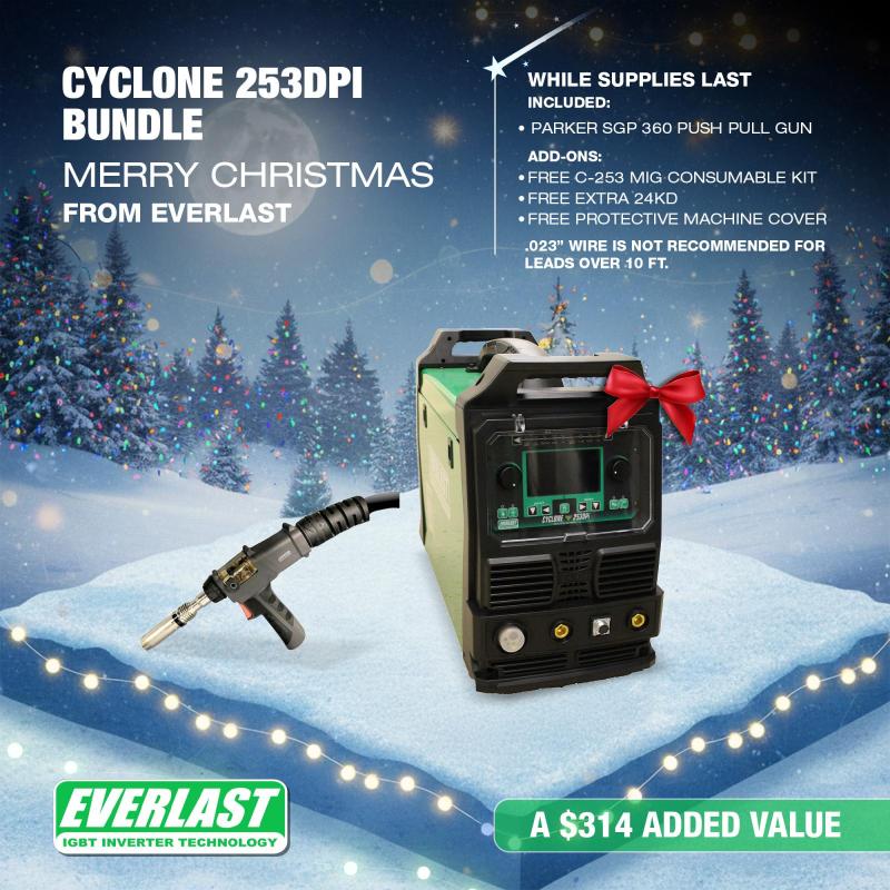 BUNDLE Package: Cyclone 253DPi & Parker SGP 360A Push Pull Gun ...