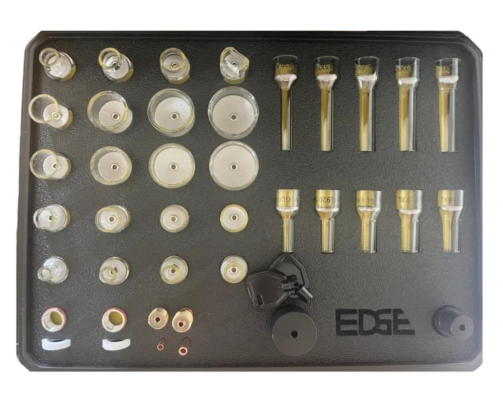 EDGE 17/18/26 Elite Gas Lens TIG Kit w/Case | Everlast Generators