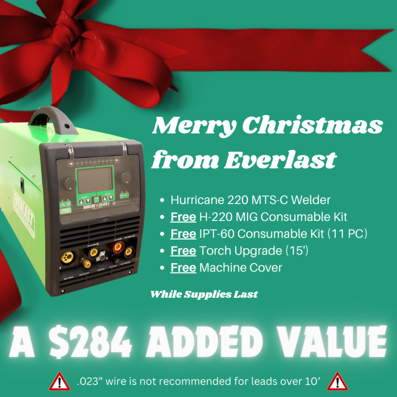 Hurricane 220 MTS-C | Everlast Generators